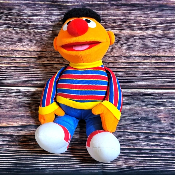 Sesame Street | Toys | Sesame Street Earnie Plush 3 214 Gund | Poshmark